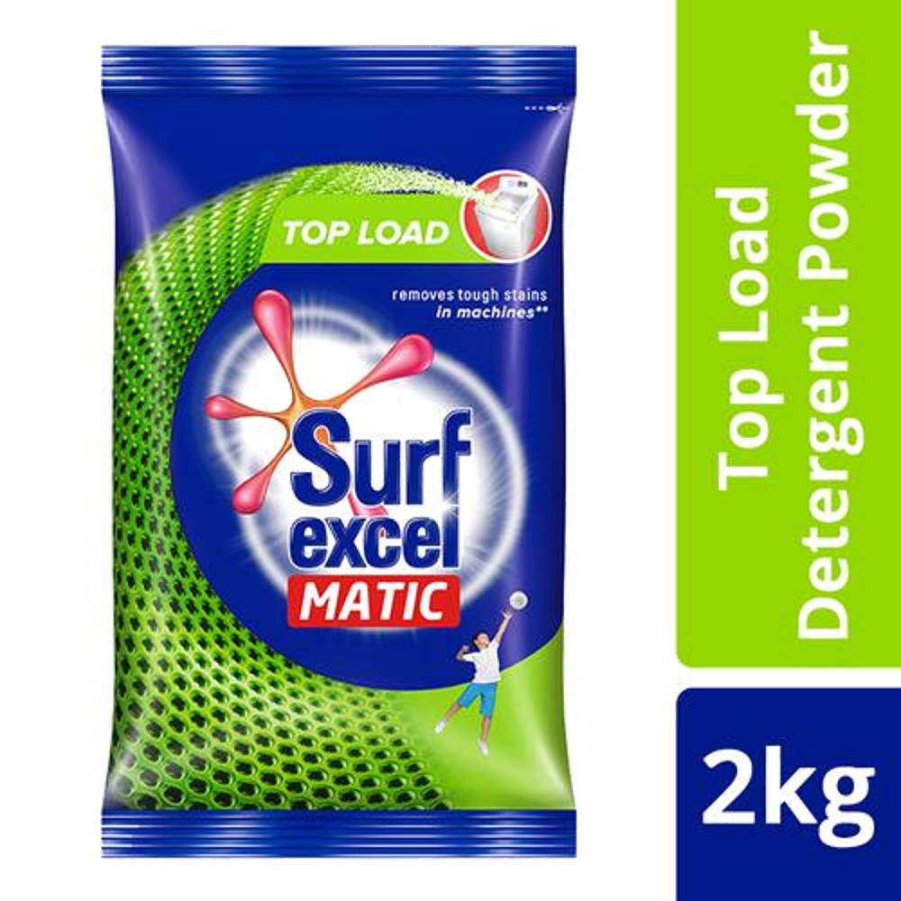 Surf Excel Matic Top Load Detergent Powder 2 Kg || S1 – RK Bazar Grocery